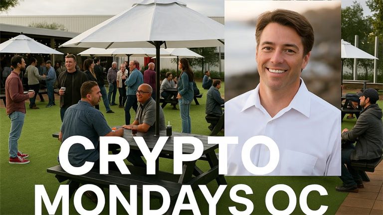CryptoMondays Orange County with Chad Barron, Blockchain Factory ...