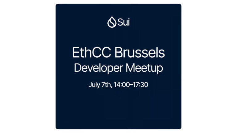 Sui Developer Meetup @EthCC 7 Brussels » Crypto Events
