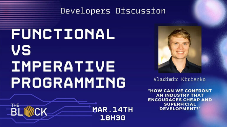 The Block Lisboa – Devs Discussion: Functional vs. Imperative ...