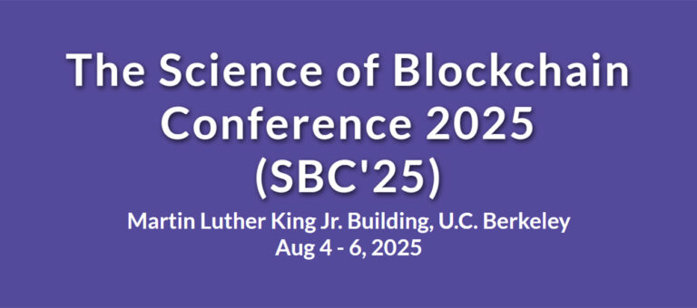 The Science of Blockchain Conference 2025 » Crypto Events