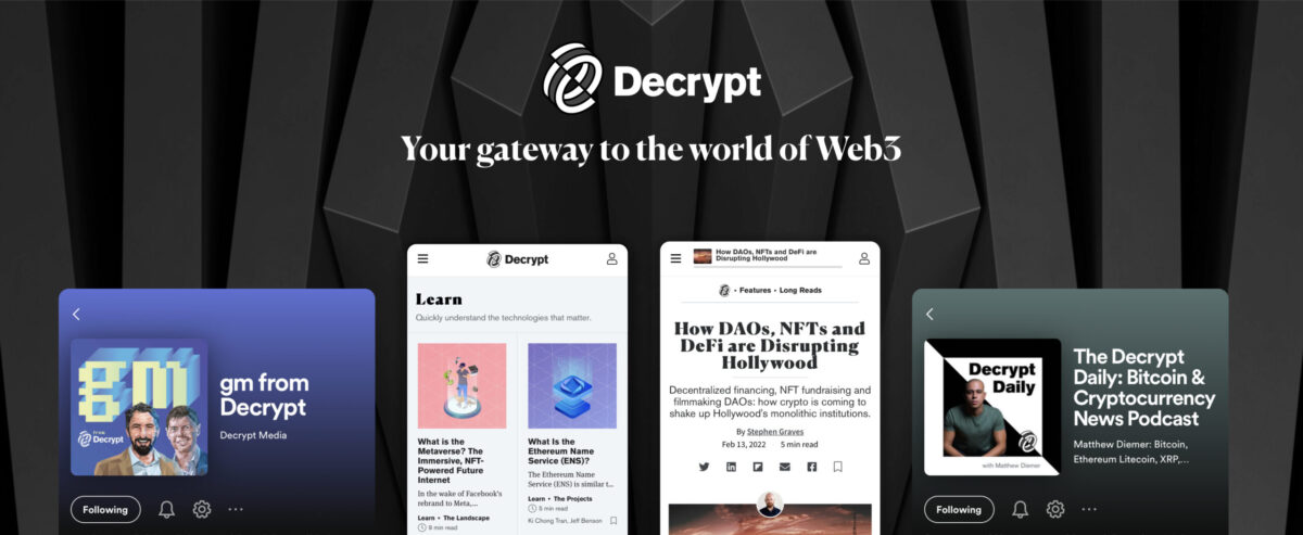 Decrypt Raises $10M in Funding and Spins Out from ConsenSys Mesh ...