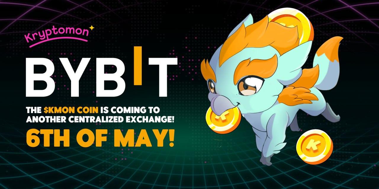 Kryptomon Lists its KMON Token on Bybit Global Exchange on 6th of May » Crypto Events